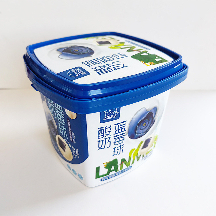 GAP/ISO/FDA Certified Clear Bucket Packaging for Dairy Products Industrial