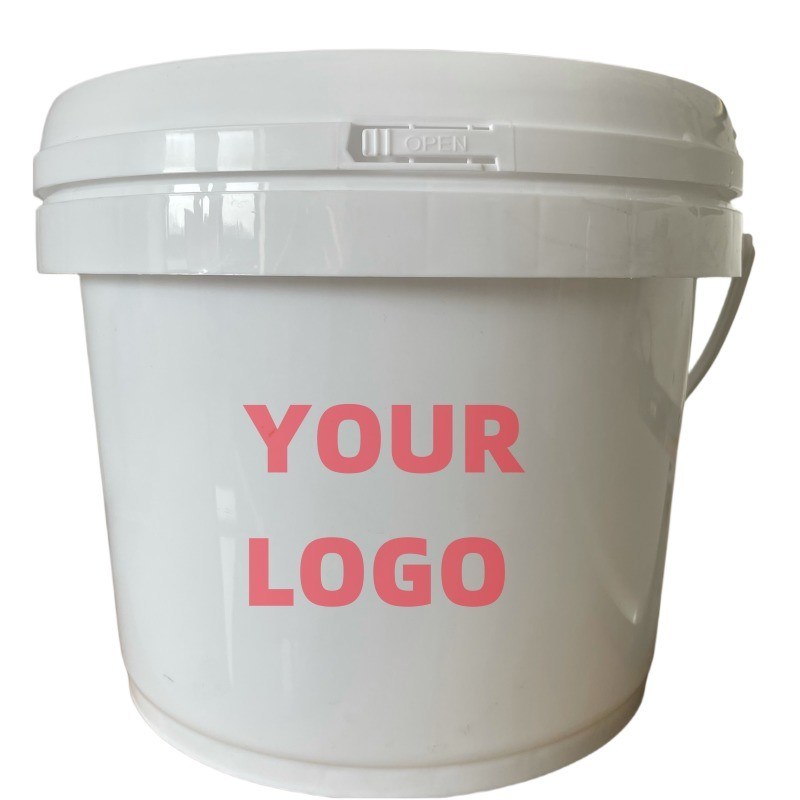 Chemical 1L-5L Round Plastic Buckets with Safe Approval and GAP/ISO/FDA ...