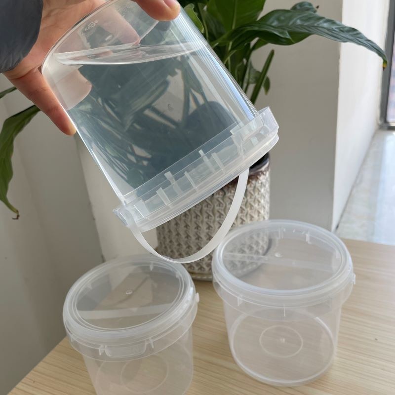 Certificate GAP/ISO/FDA Approved Plastic Pail for and Transparent Food ...