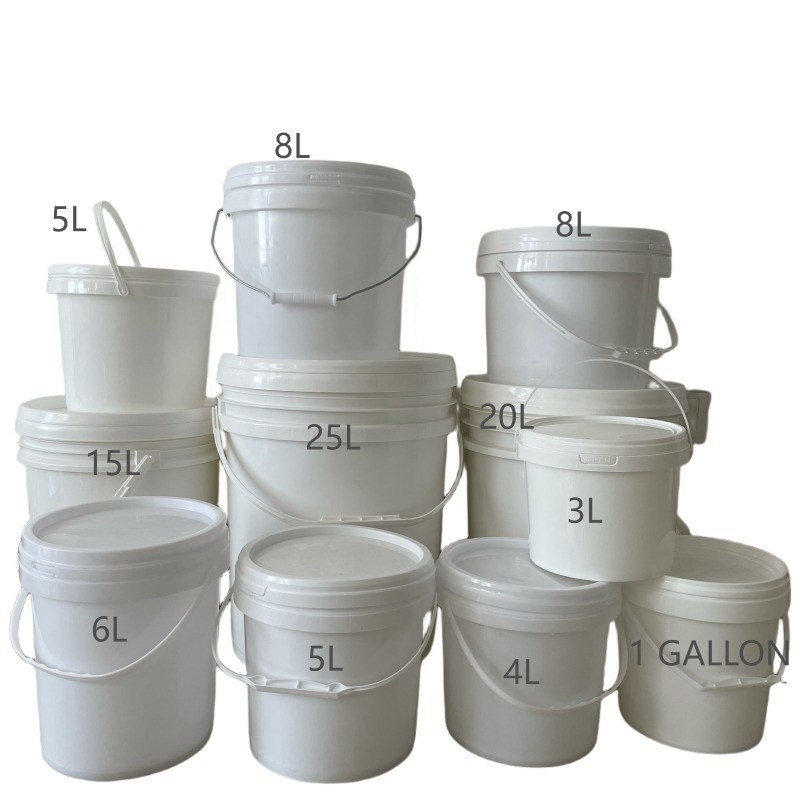Easy Open and Close Lid Plastic Bucket in 3L-25L Sizes for Customized ...