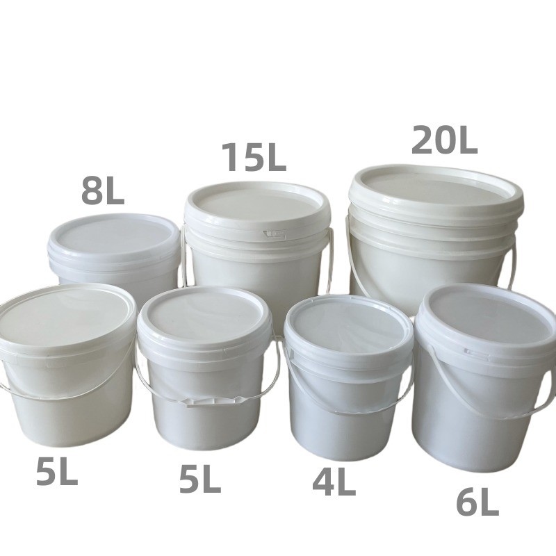 GAP/ISO/FDA Certificate PP Plastic Bucket with Leak Proof Lid and 1.0 ...