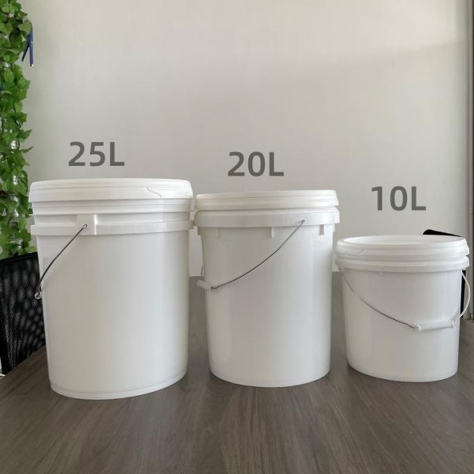 Food Grade Plastic Pail with Lids and Handle 500ml 750ml 1L 2L 3L 5L ...