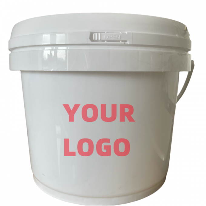 Food Grade Plastic Pail with Lids and Handle 500ml 750ml 1L 2L 3L 5L ...